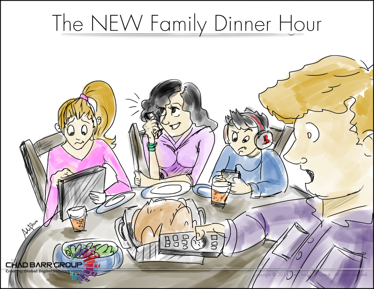 The New Family Dinner Hour - The Chad Barr GroupThe Chad Barr Group
